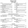 Dinner Menu | The Reno